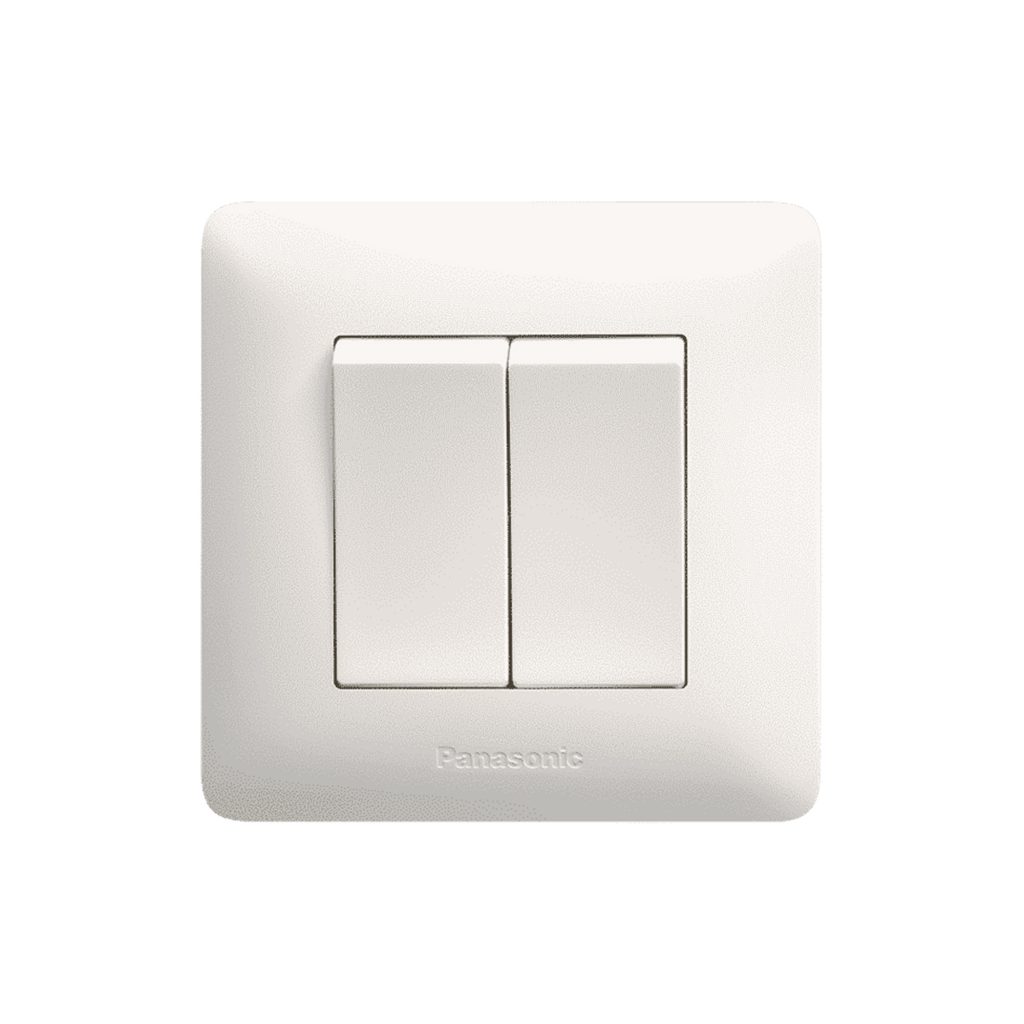 Panasonic 2 Gang 2 Way SP Switch – Aqua Electrical