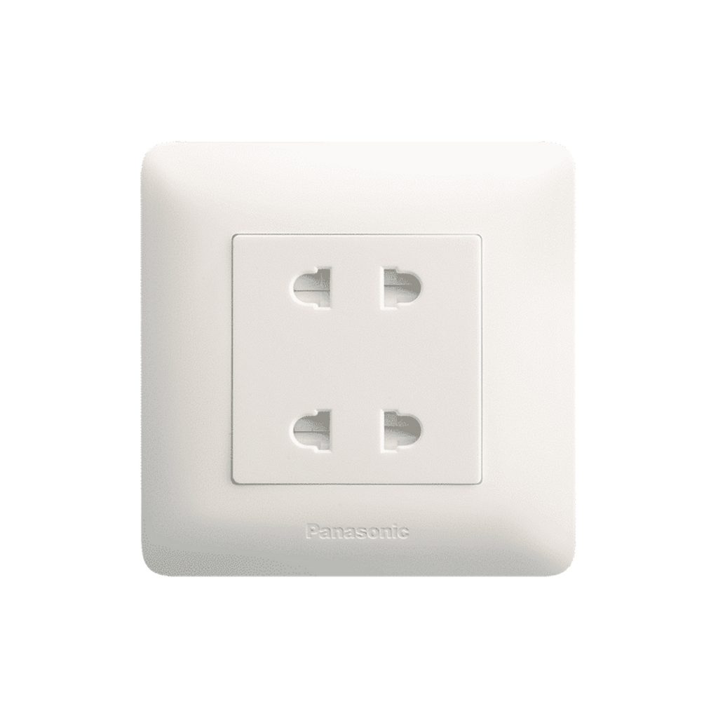 Panasonic 2G Universal Socket – Aqua Electrical