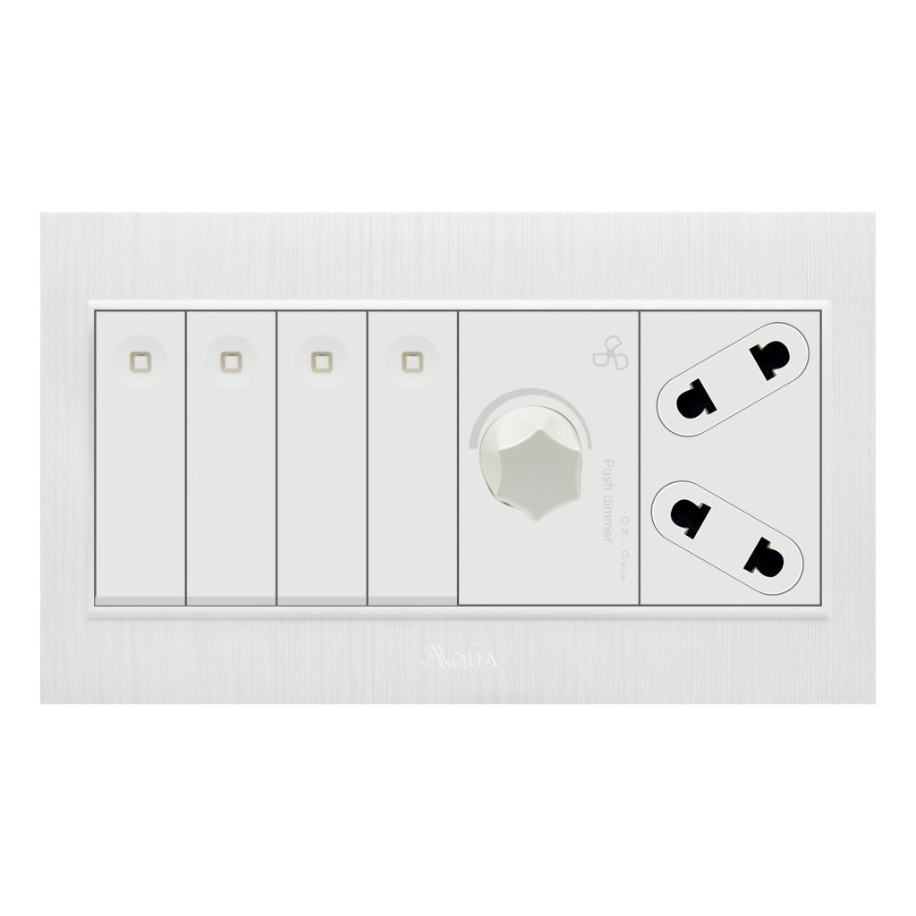 AQUA GLORY DOUBLE DATA SOCKET - Aqua Electrical Switches & Sockets