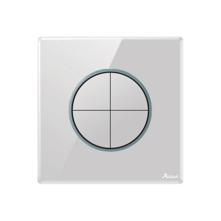 Aqua Roman white Series 4 Gang Switch - Aqua Electrical