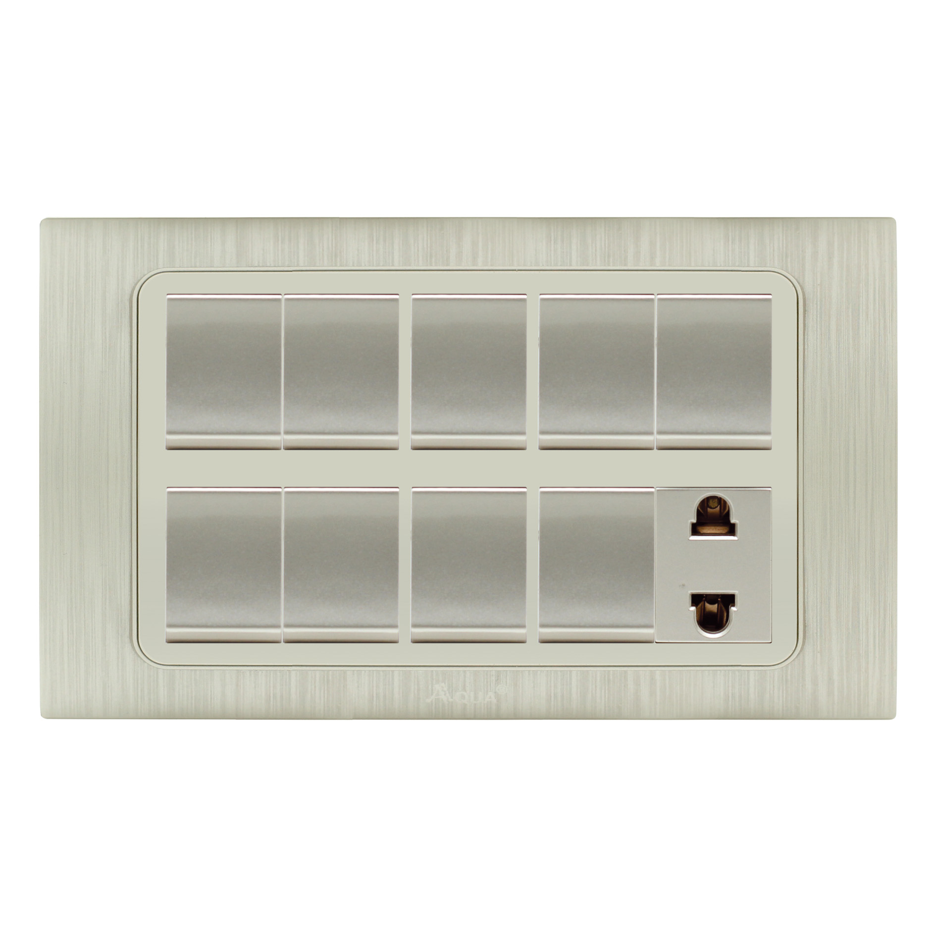 AQUA DYNAMIC 3 GANG SWITCH PLUS 1 SOCKET - Aqua Electrical Switches ...