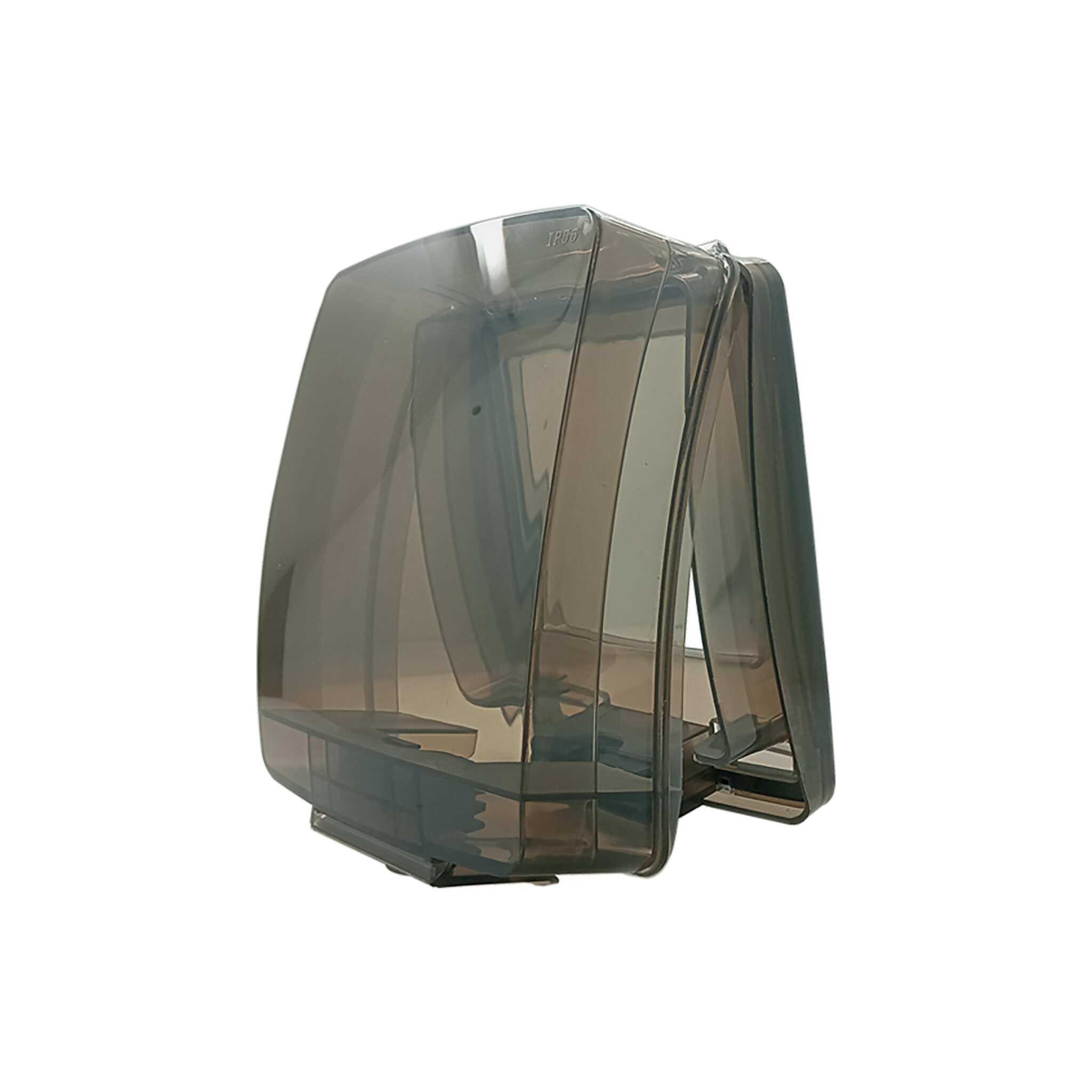 AQUA DEEP COVER CRYSTAL IP66 (WITH LOCK) 86×86 – Aqua Electrical