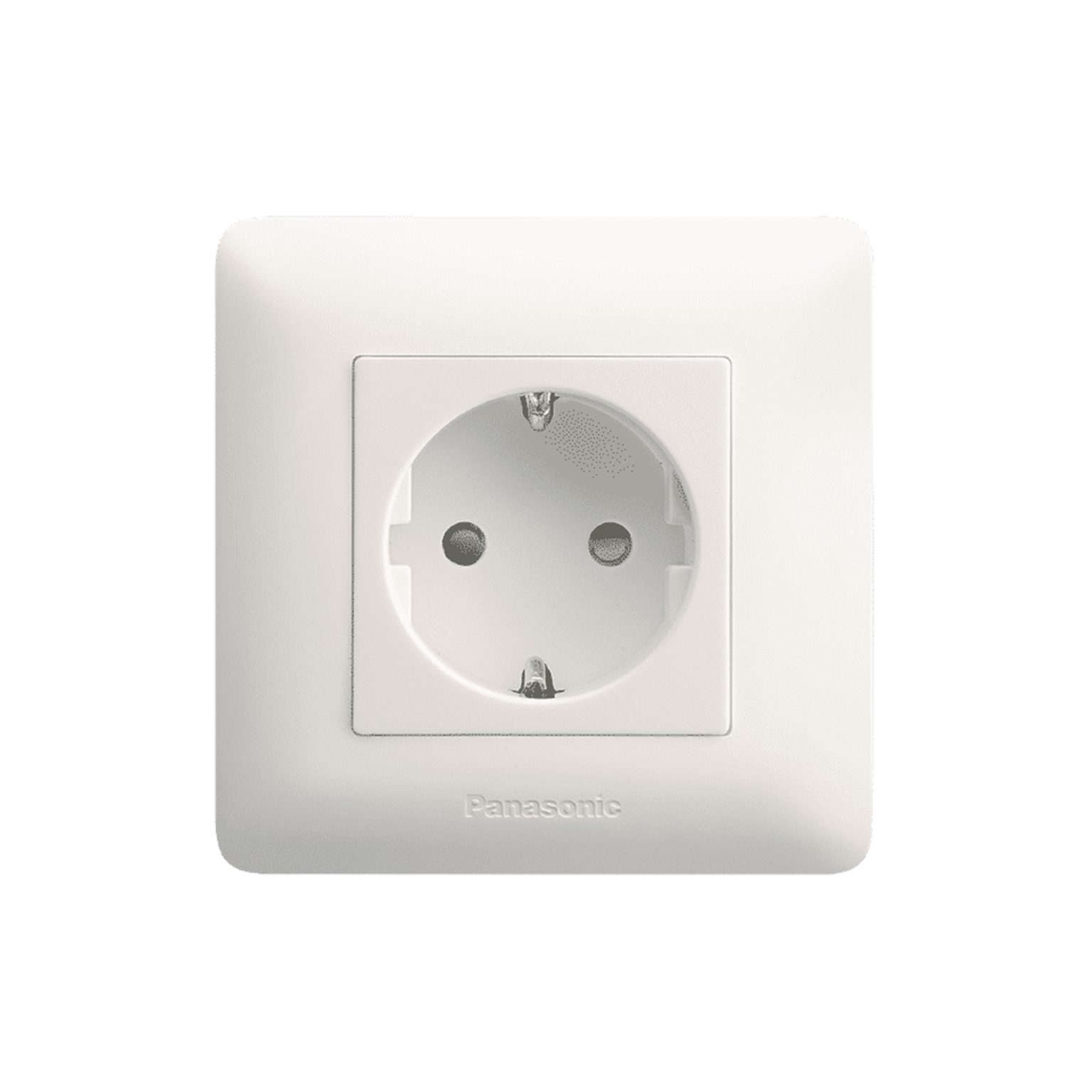 Panasonic 1G German Socket, 16A 250V AC - Aqua Electrical