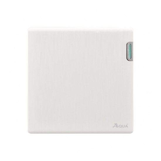 Aqua Grace White 2 Gang Switch - Aqua Electrical Switches & Sockets