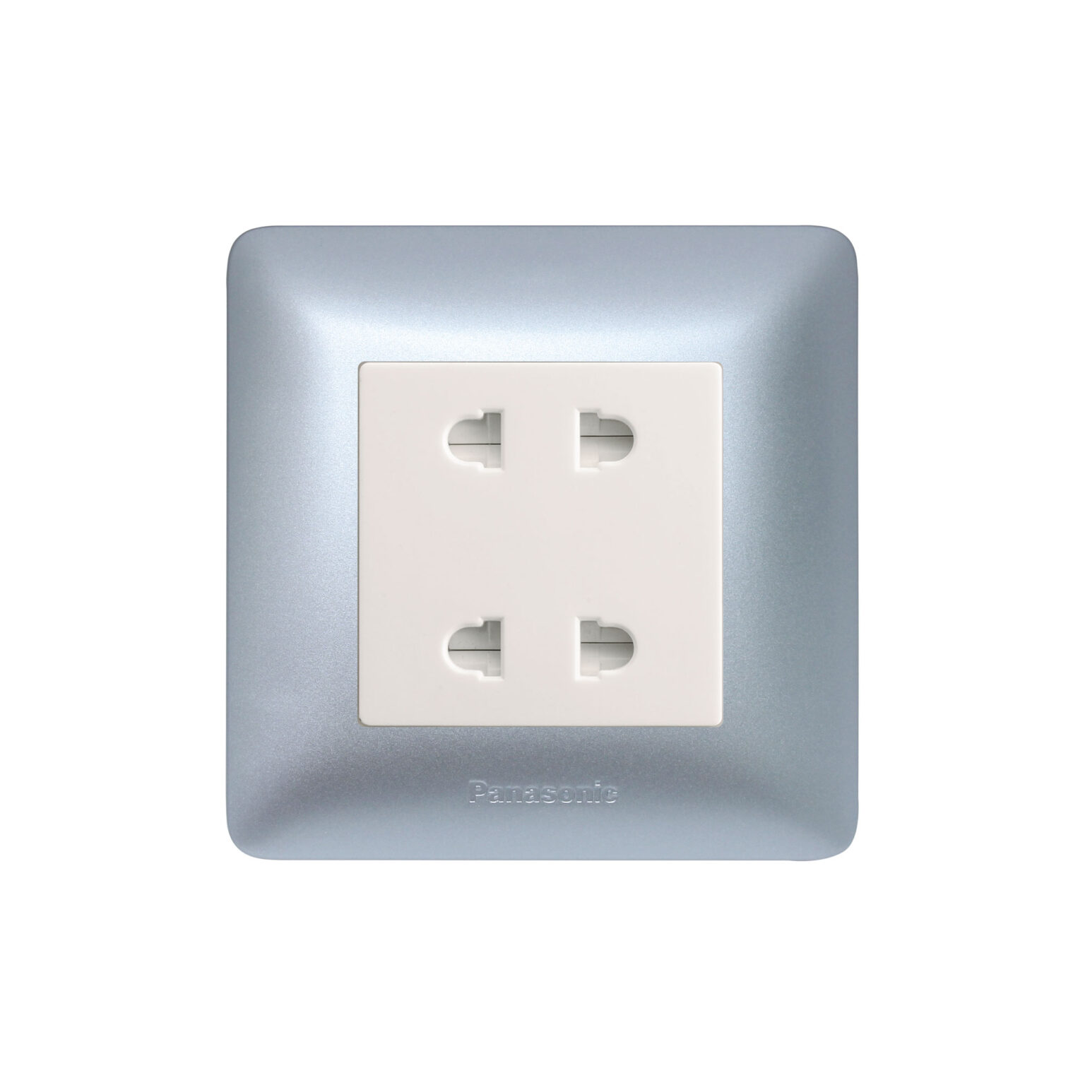Panasonic 2G Universal Socket - Aqua Electrical