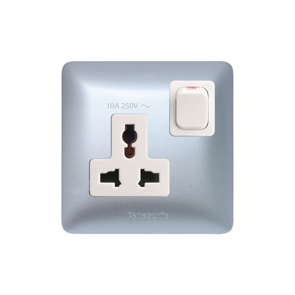 Panasonic International Socket 10A - Aqua Electrical