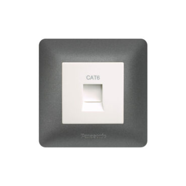 Panasonic 1G Data Socket, CAT6 RJ45 – Aqua Electrical