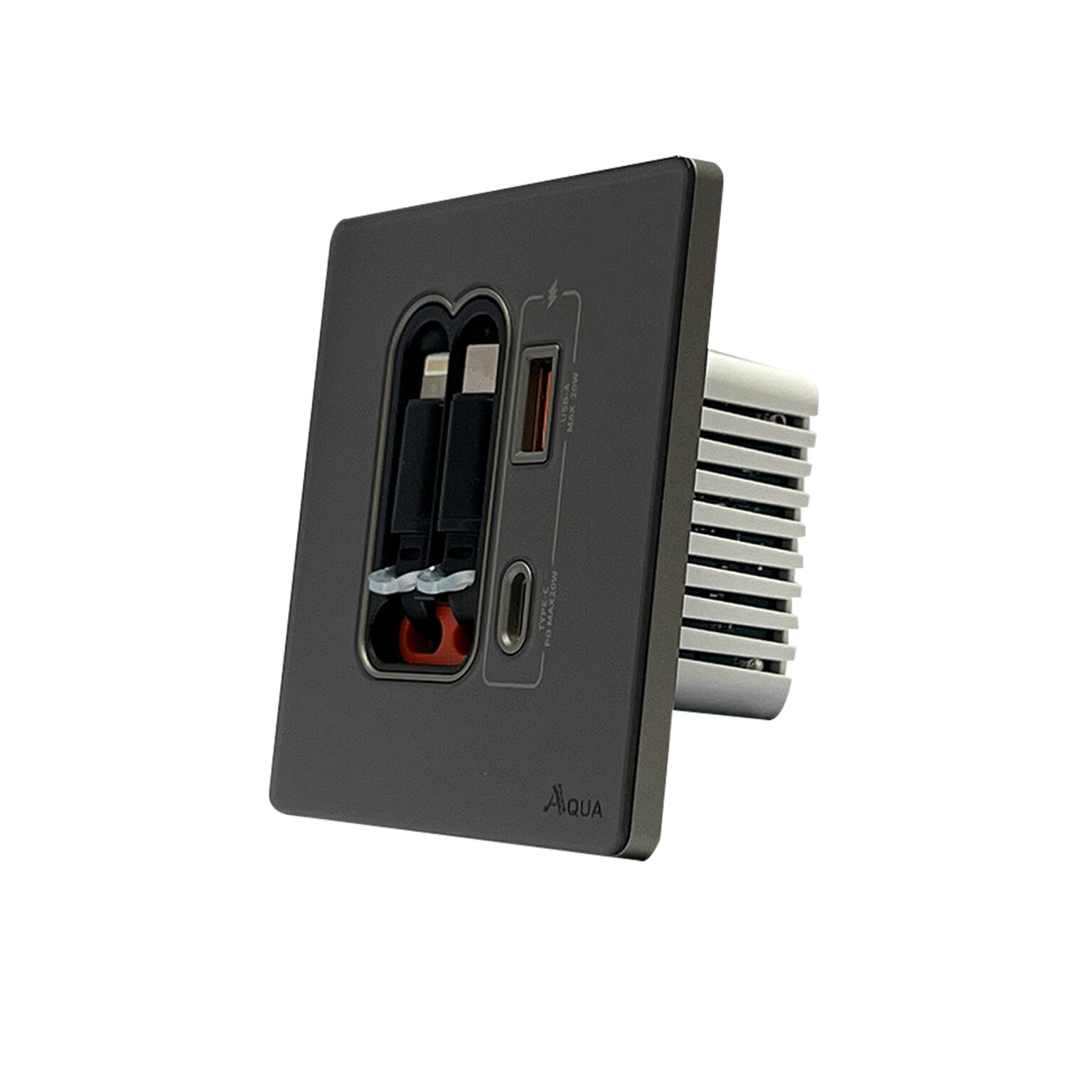 AQUA GLASS GREY LEAD + TYPE-C – Aqua Electrical