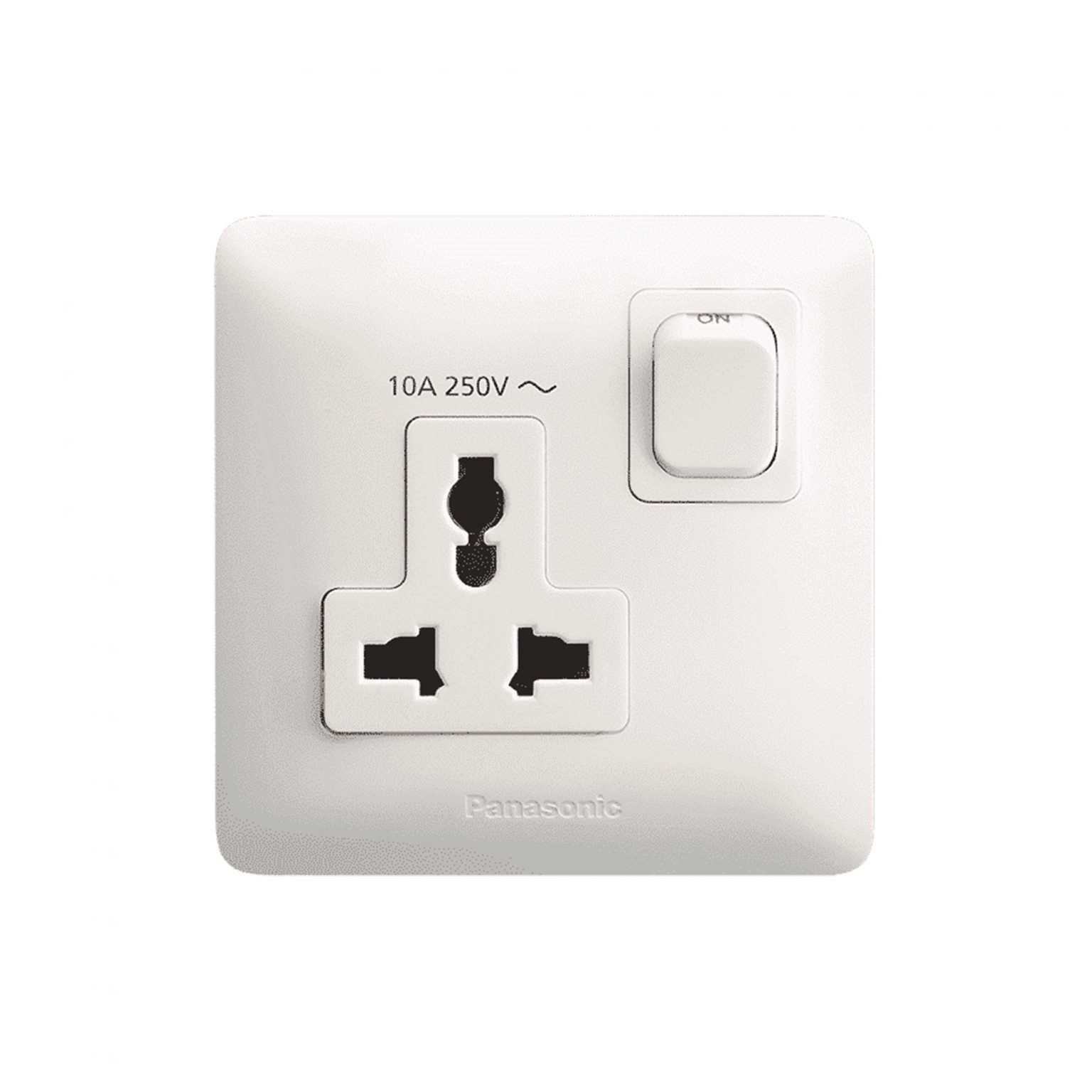 Panasonic 1G DP Switched, International Socket – Aqua Electrical