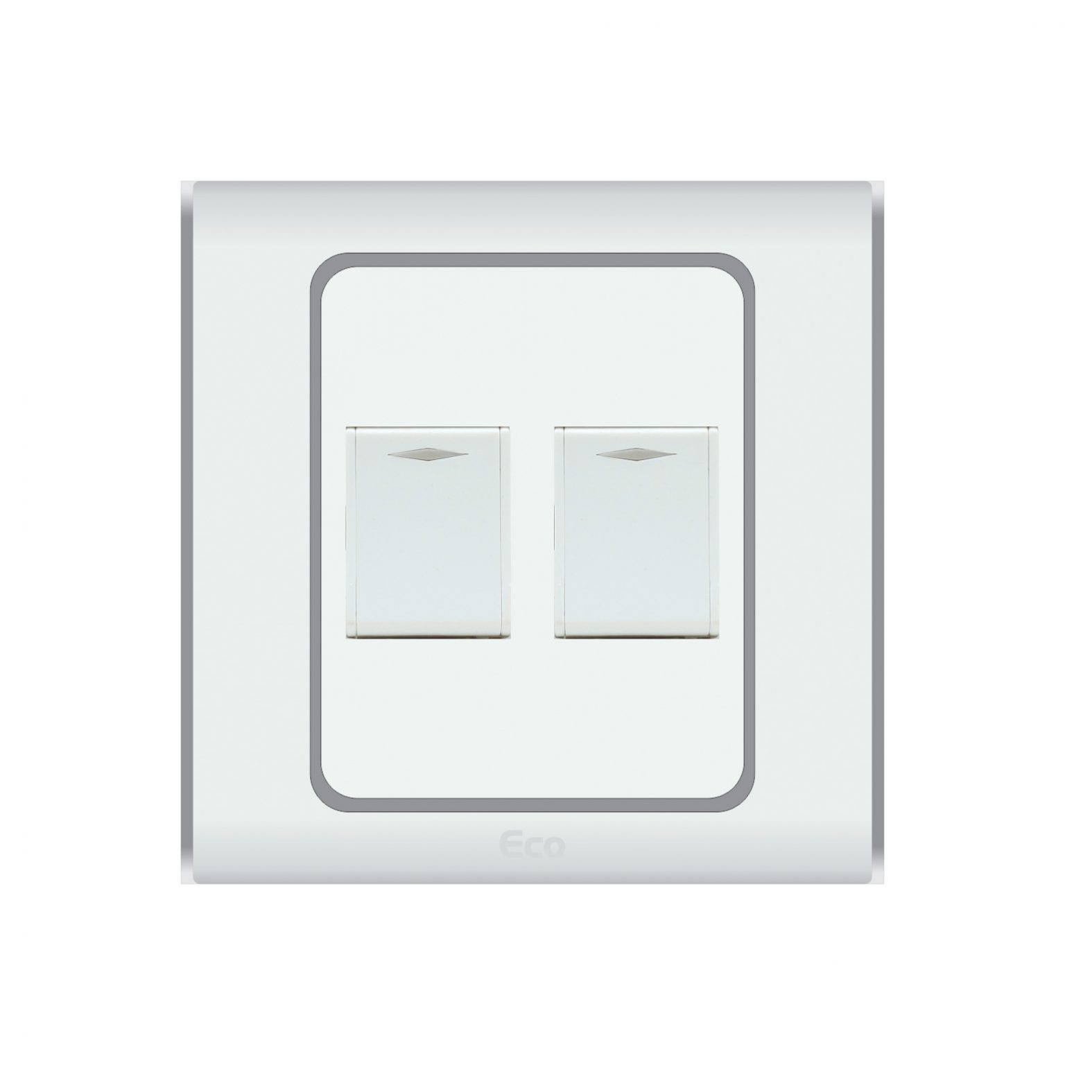 PARADISE ECO 2 GANG SWITCH – Aqua Electrical