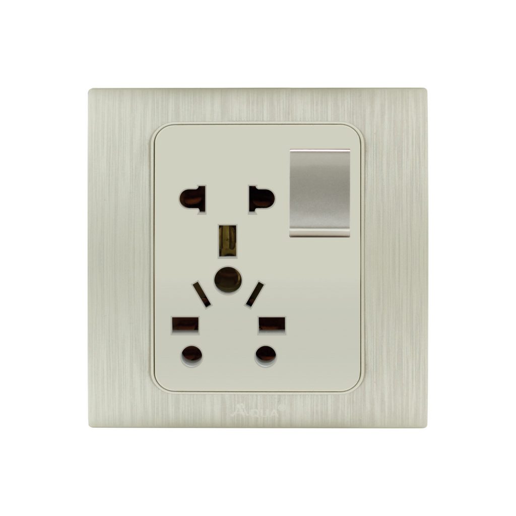 AQUA DYNAMIC UNIVERSAL SOCKET - Aqua Electrical Switches & Sockets