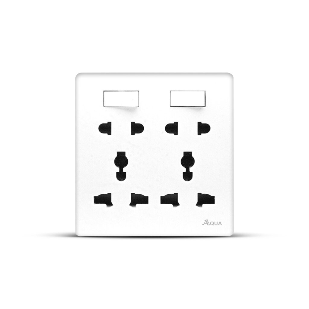 DOUBLE UNIVERSAL SOCKET – Aqua Electrical