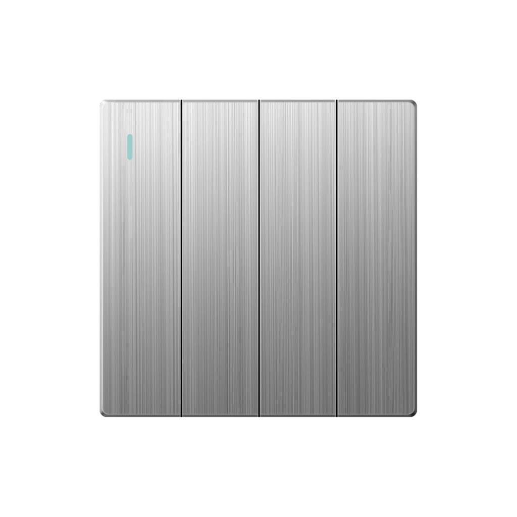 Aqua Xtreme Grey 4 Gang Switch – Aqua Electrical